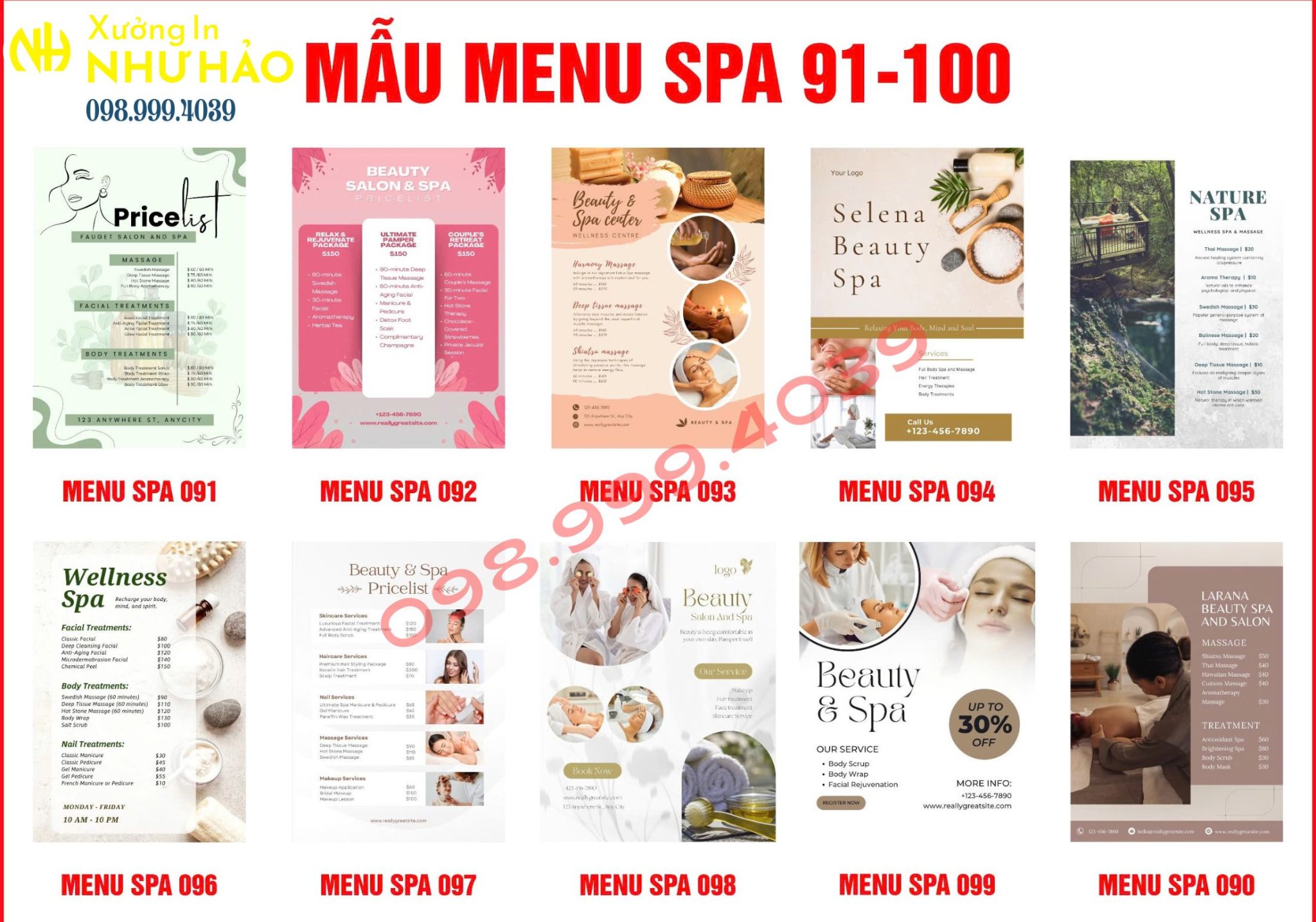 Mẫu Menu Đẹp: Thiết Kế Ấn Tượng, Tăng Doanh Thu Vượt Trội